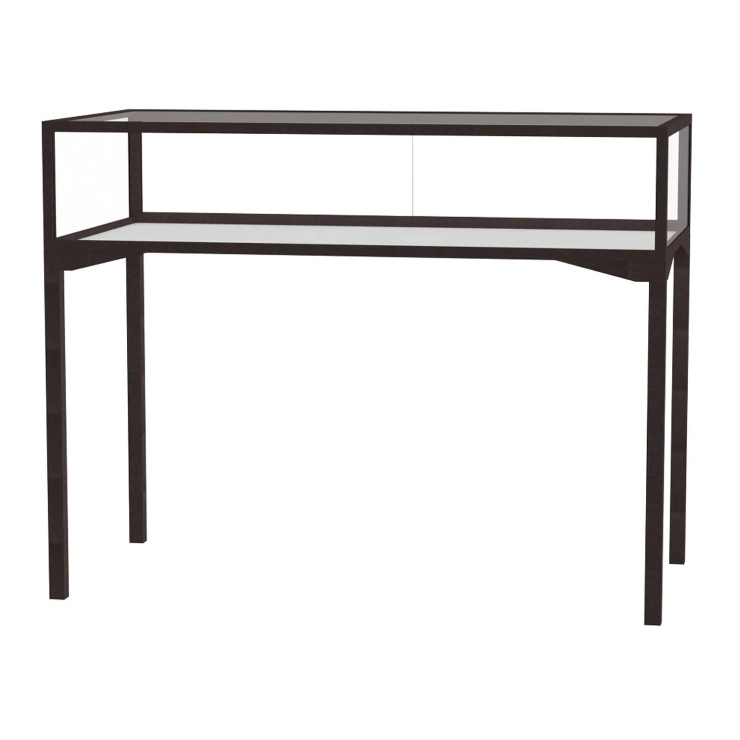 Waddell Keepsake Table Leg Exhibit Case with Sliding Door | General ... Waddell Keepsake Table Leg Exhibit Case with Sliding Door | General ...