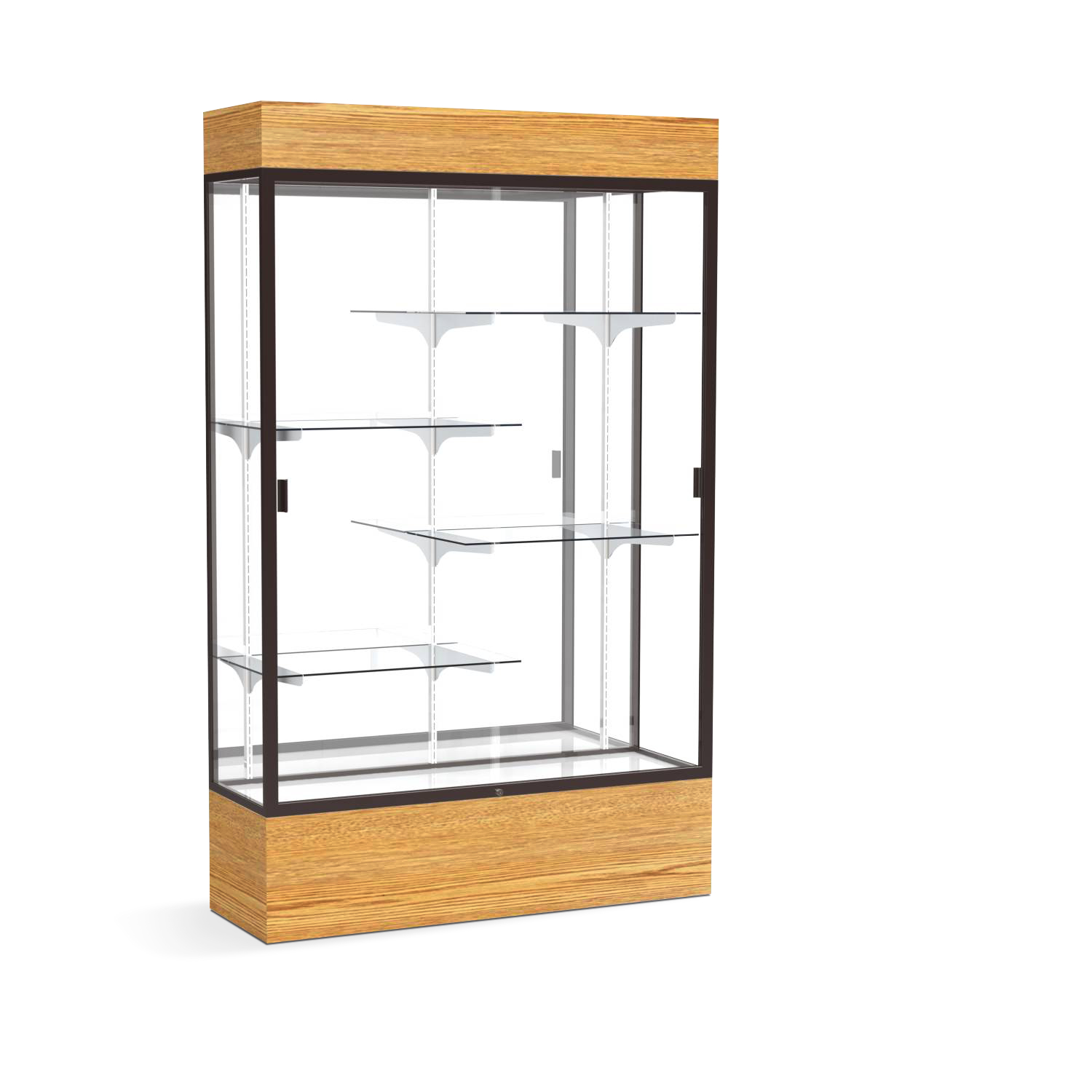 Waddell Reliant Exhibit Case with Lighted Cornice | Trophy Cases ... Waddell Reliant Exhibit Case with Lighted Cornice | Trophy Cases ...