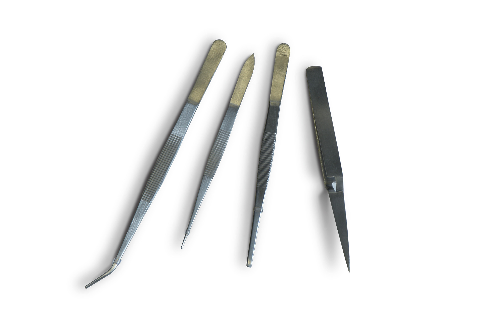 Set of 4 Tweezers | Tweezers | Conservation Tools & Equipment ...